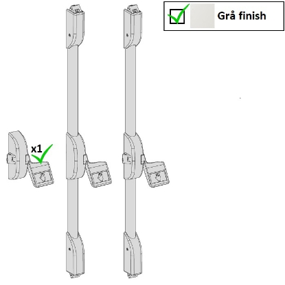 Beslagsgrossisten. Nödutrymmningsbeslag EN179
